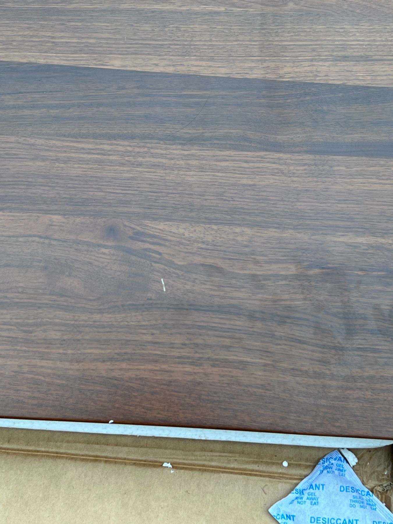 Article Seno Walnut Extendable Dining Table - some use/wear see photos