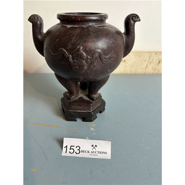 Antique Stone Statue 7h Beck Auctions Inc