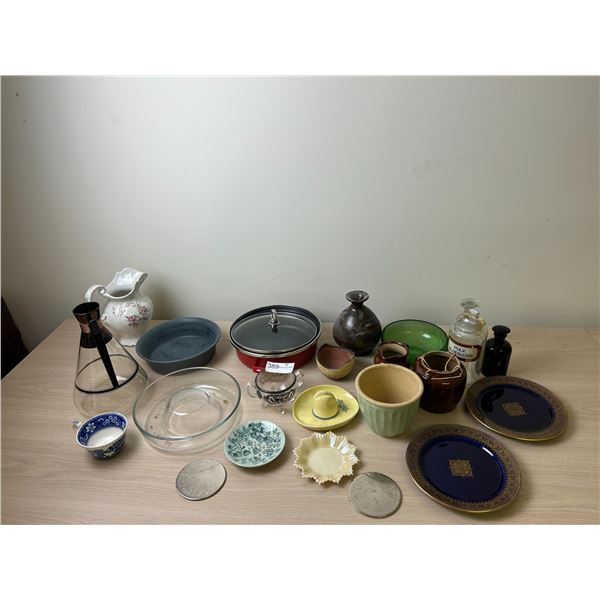 Large Assortment Of Pottery And Dish Ware Beck Auctions Inc