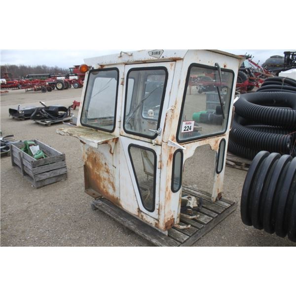 Sims tractor cab