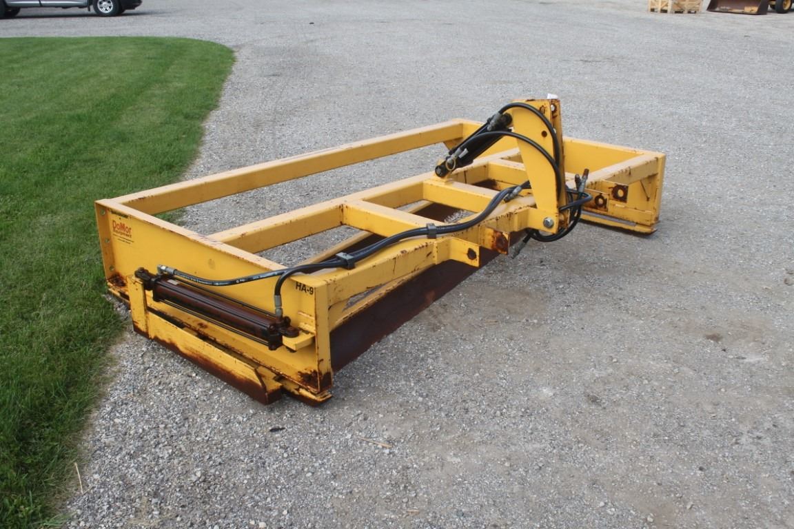 DoMor DuraGrader HA96, hydraulic angle blade, 3pth