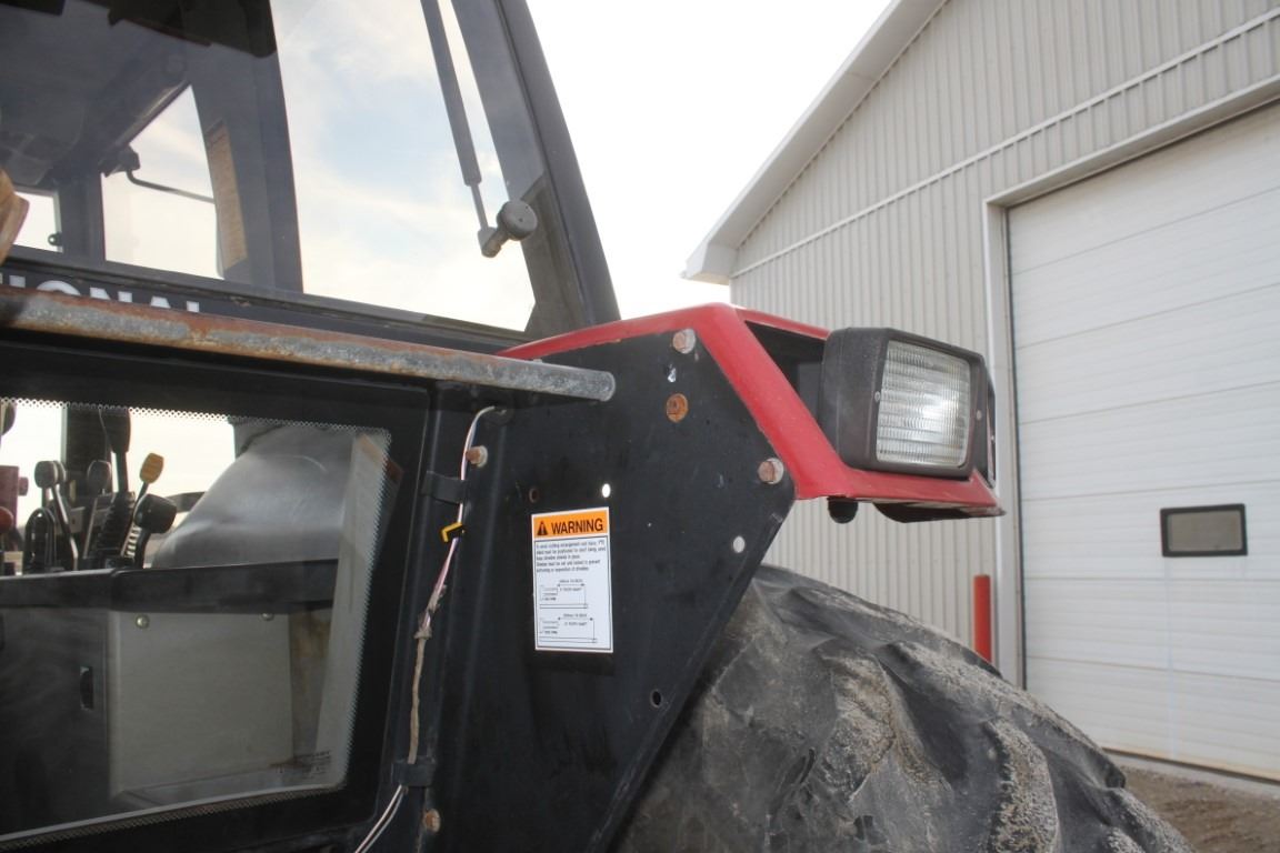 Case/Int 5130 4wd tractor, cab, air, 18.4-38, 2 remotes, 510 loader ...