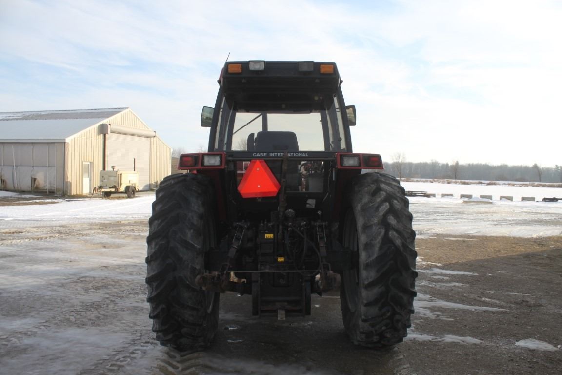 Case/Int 5130 4wd tractor, cab, air, 18.4-38, 2 remotes, 510 loader ...