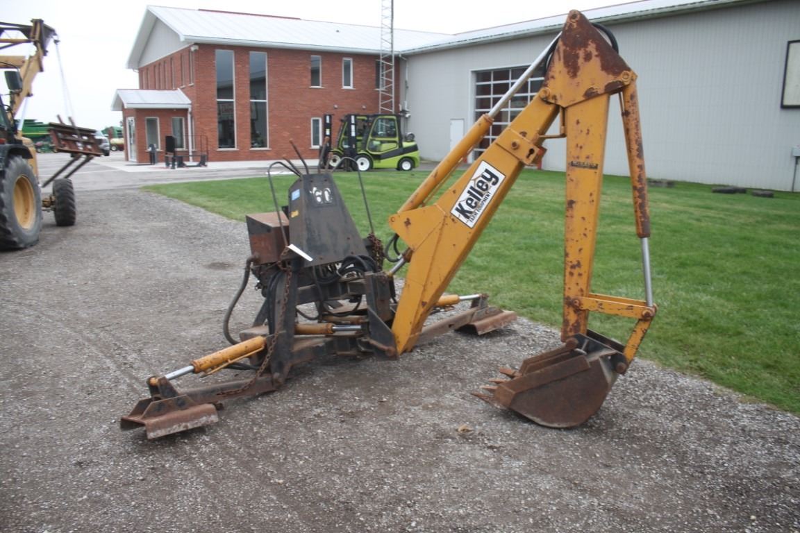 Kelly B60 3pth backhoe attachment, pto hydraulic drive, 18" bucket, one ...