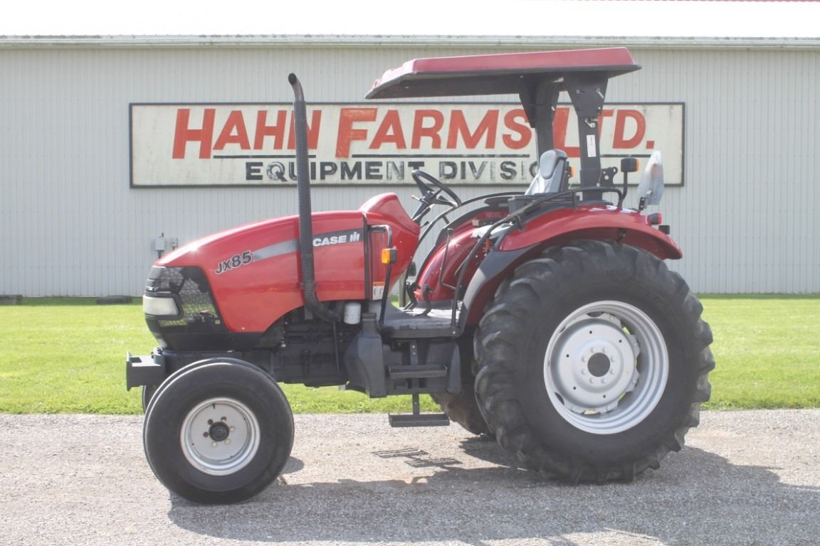 Case Farmall JX85 2wd tractor, 2-post canopy, 2 remotes, 12x12 shuttle ...
