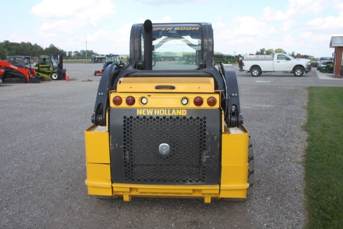 New Holland L218 skidsteer, rops, 2 Speed, aux hyd, 12-16.5, 72" bucket ...