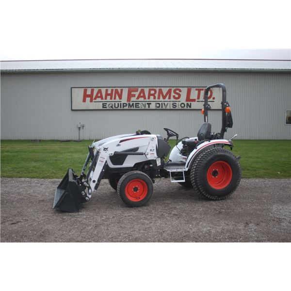 2022 Bobcat CT 2025 4wd compact tractor, rops, FL7 loader, 3 speed ...