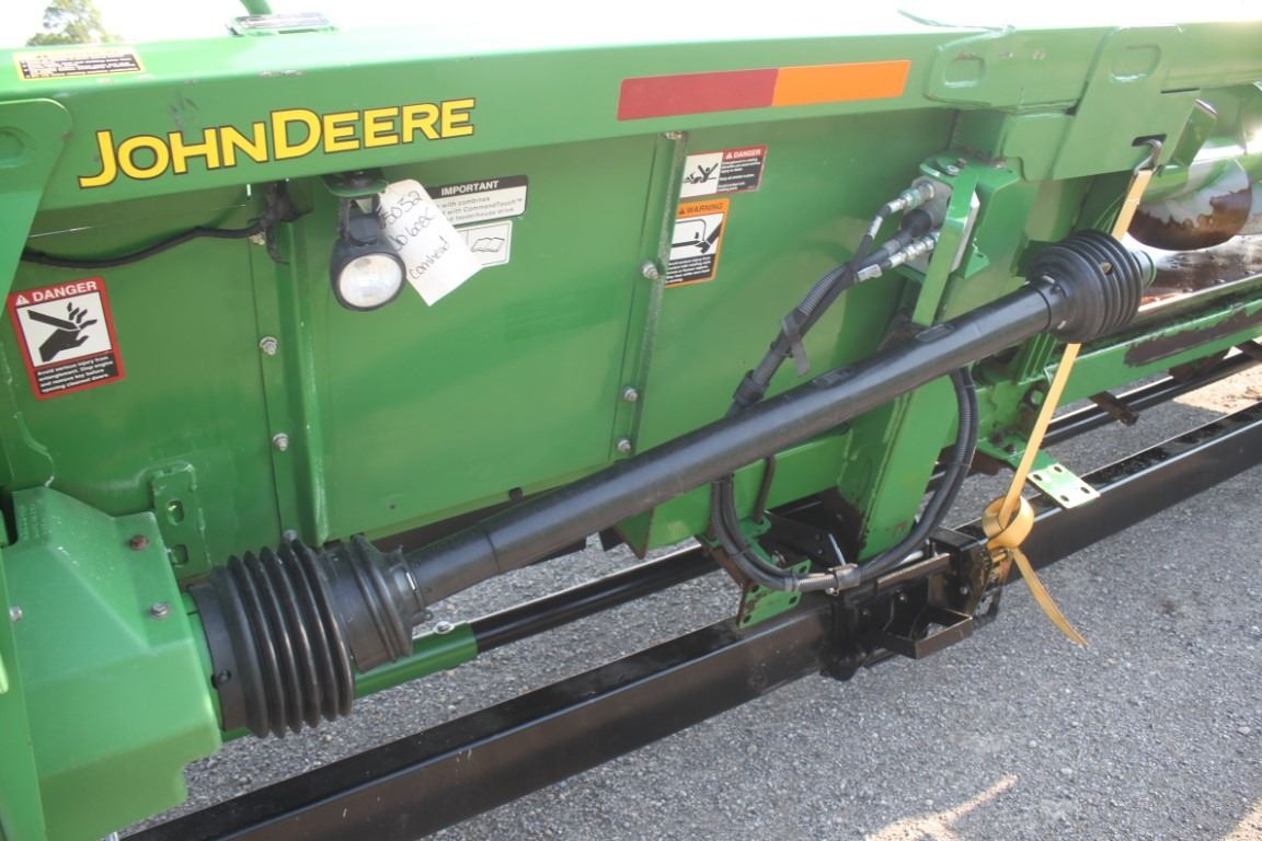 JD 608C Stalkmaster corn head,Individual gearbox chopping disconnect ...