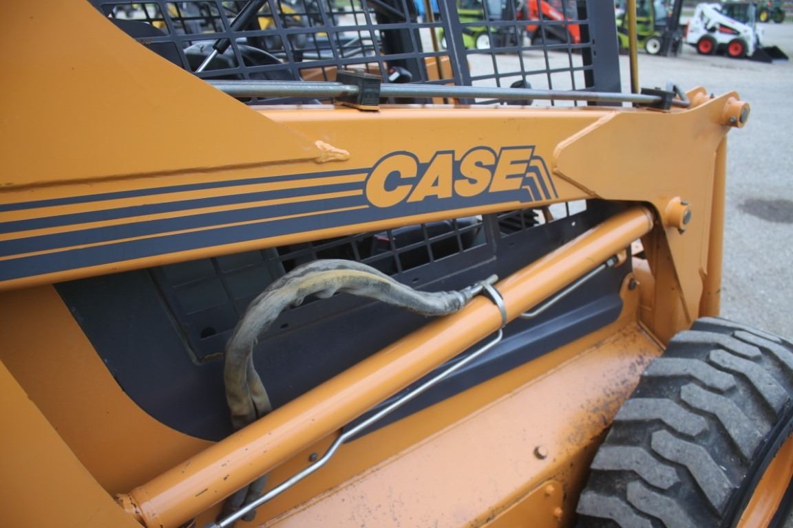 Case 75XT skidsteer, rops, 12x16.5, 72" bucket, hand controls, aux ...