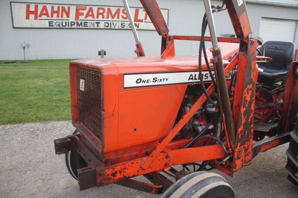 Allis Chalmers 160 2wd tractor, diesel, 460 loader, 6' QT bucket, 1 ...