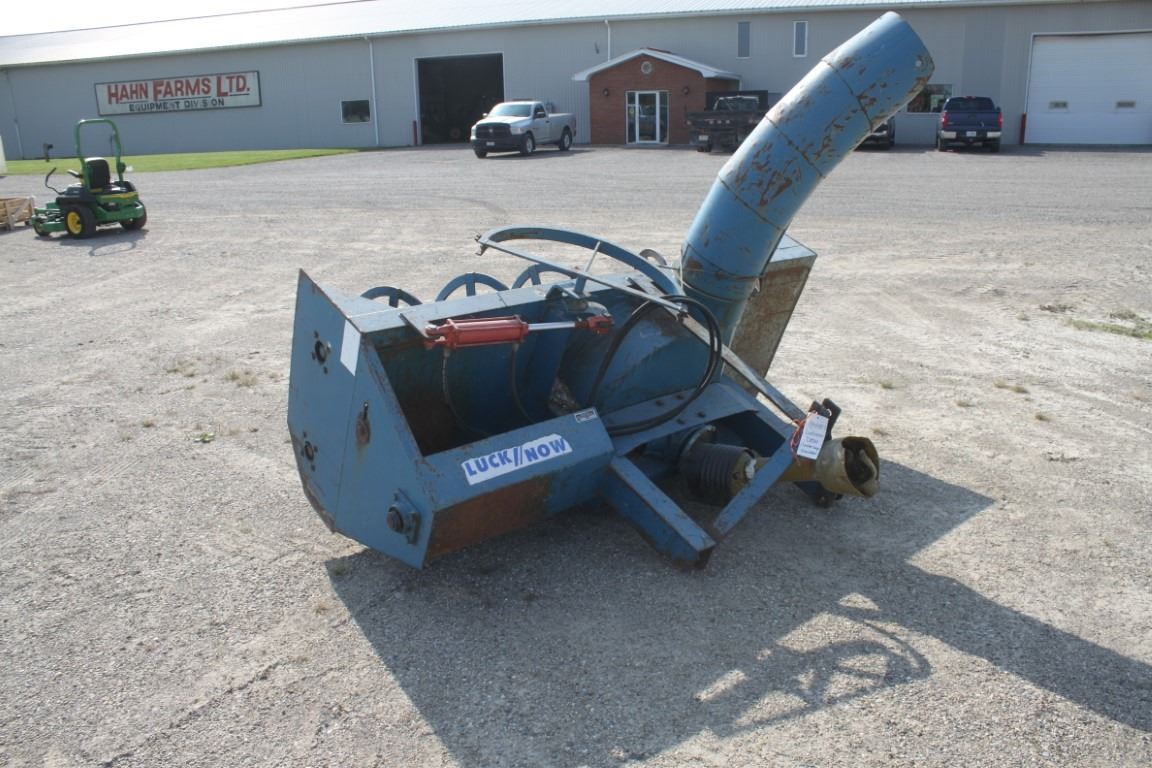 Lucknow D85H 8 1/2' double auger snowblower, hydraulic turn, 3pth