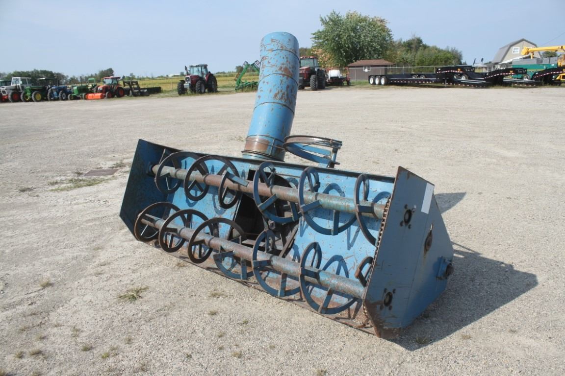Lucknow D85H 8 1/2' double auger snowblower, hydraulic turn, 3pth