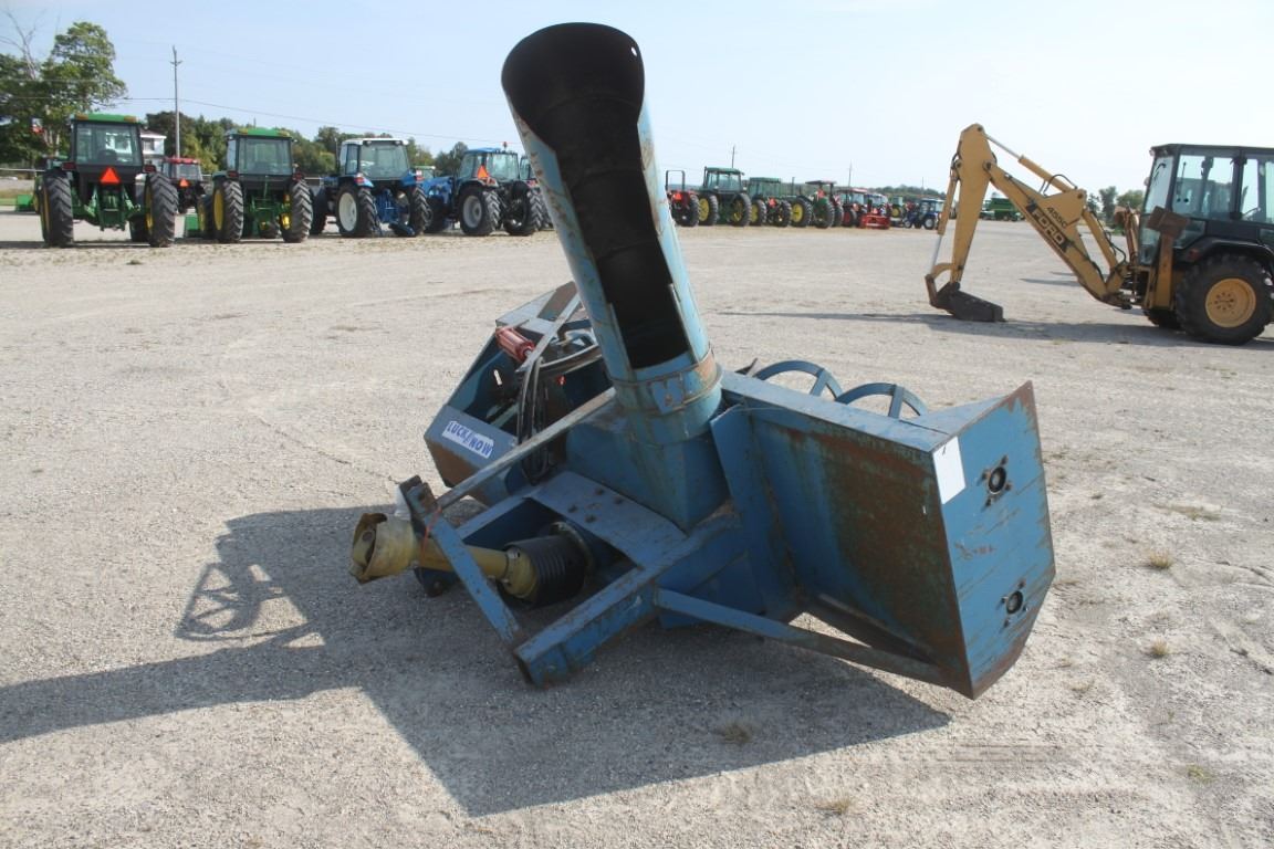 Lucknow D85H 8 1/2' double auger snowblower, hydraulic turn, 3pth