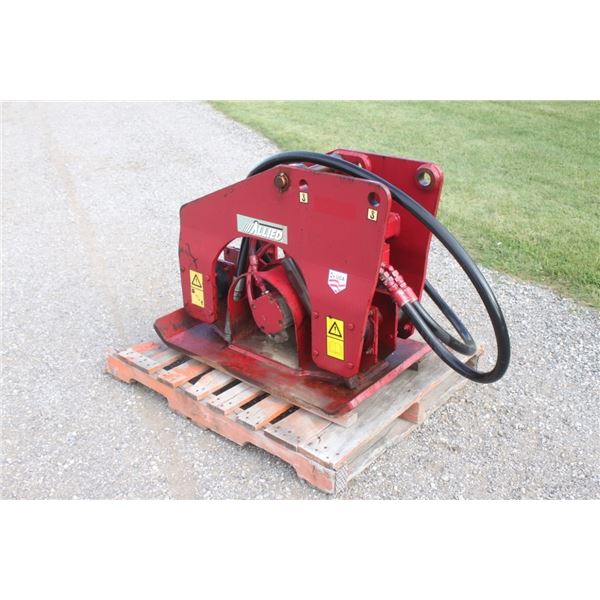 Allied HO-PAC 1000 hydraulic plate tamper to fit excavator, low use