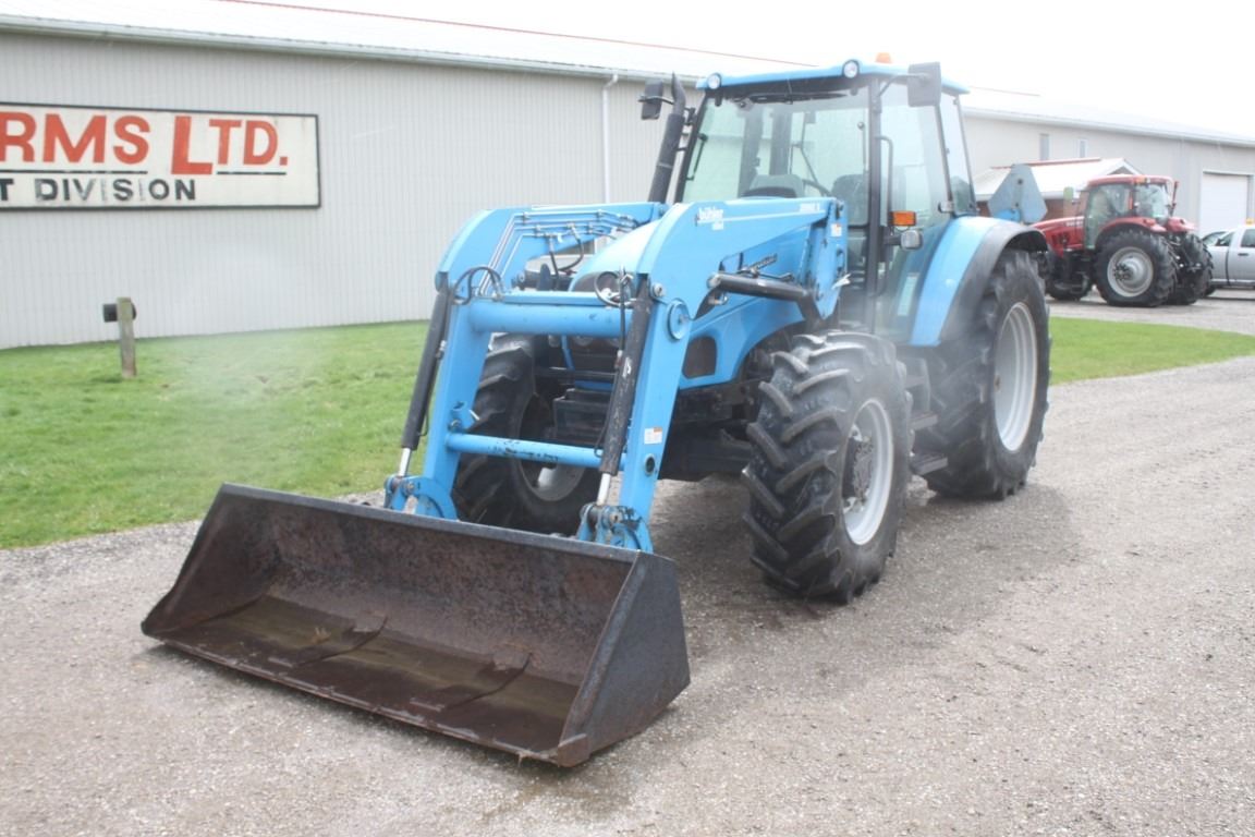 Landini Vision 100 4wd tractor, cab, air, hydraulic shuttle with ...
