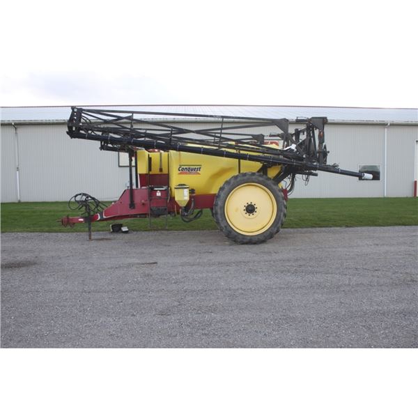 Demco Conquest 1000 gal sprayer, 90' boom, hyd drive pump, Raven ...