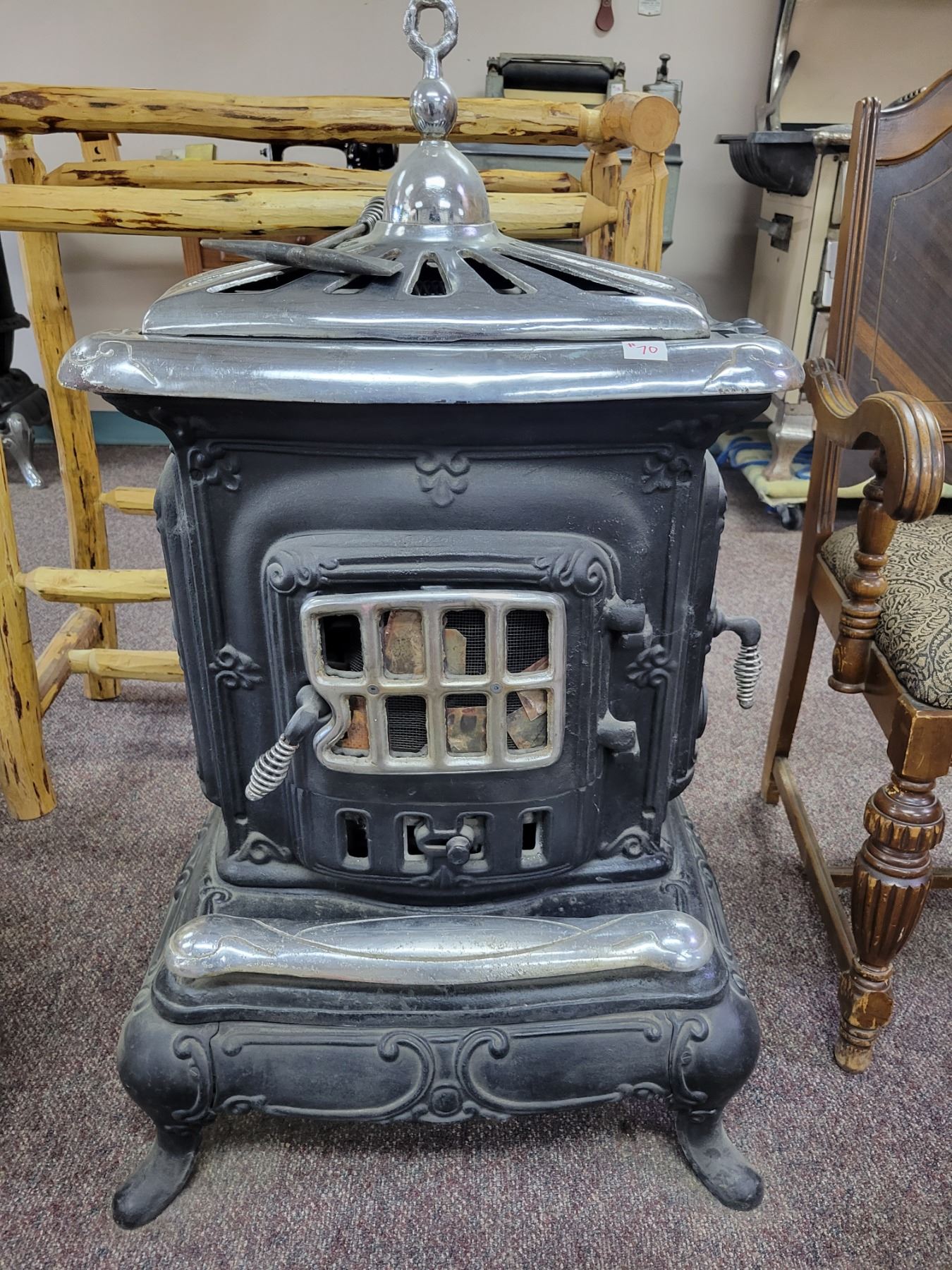 wood parlor stove