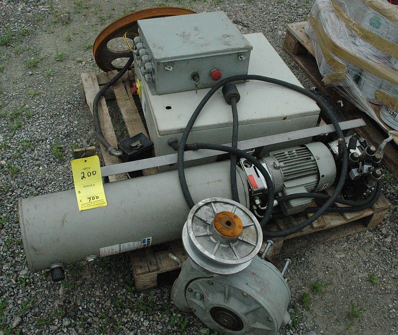 Power Pack, Gear Box, Control Panel