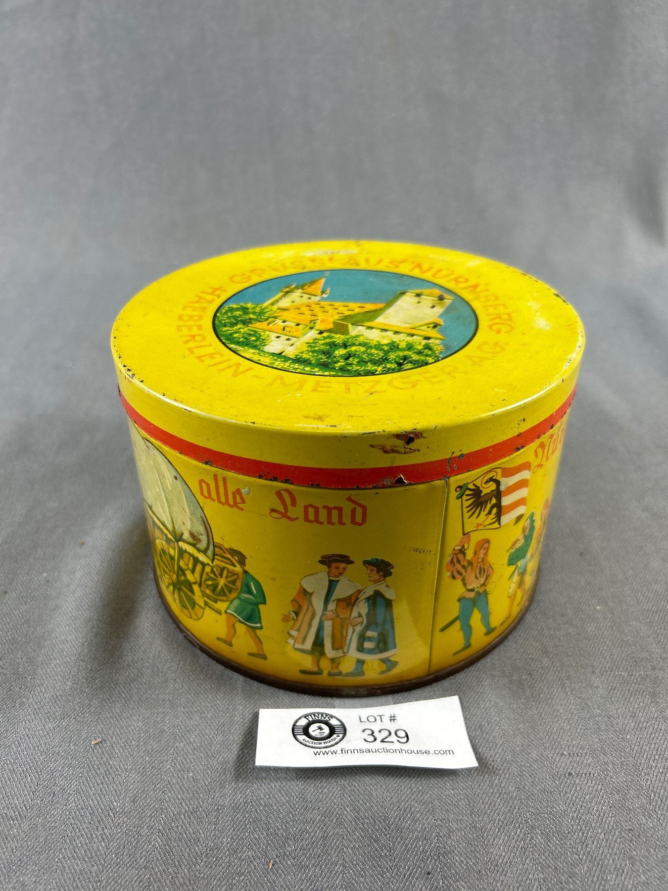 Vintage German Biscuit Tin
