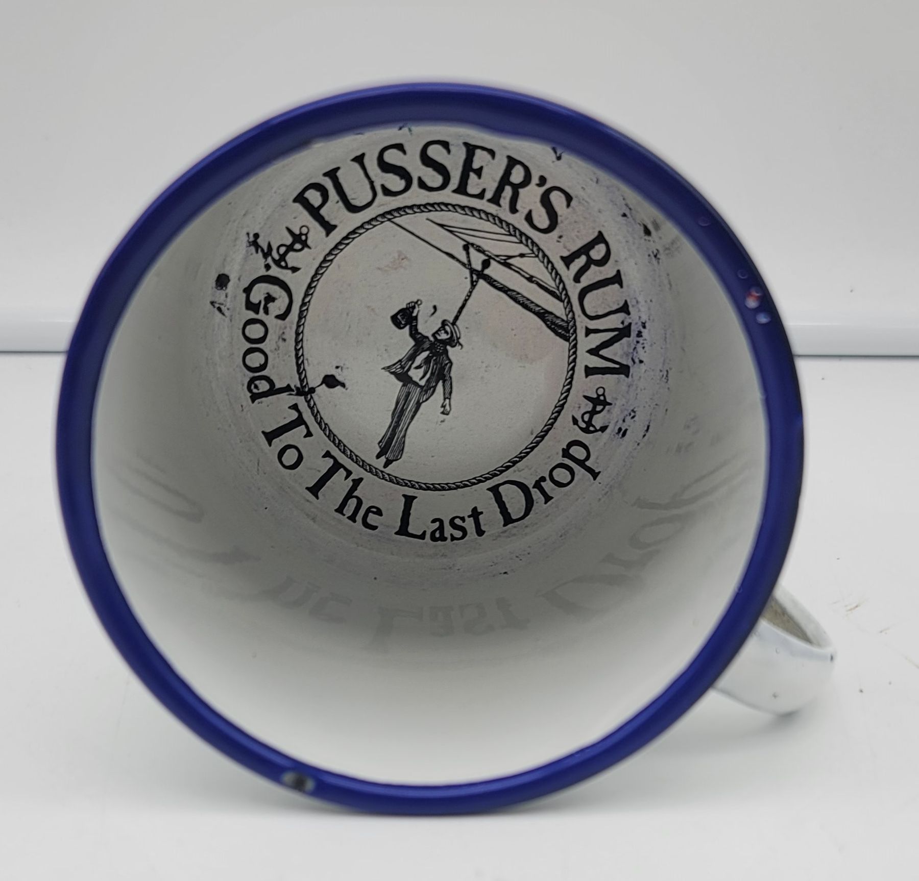British Navy Pusser's Rum Enameled Cup Tortola West Indies - ebidz.ca British Navy Pusser's Rum Enameled Cup Tortola West Indies - ebidz.ca