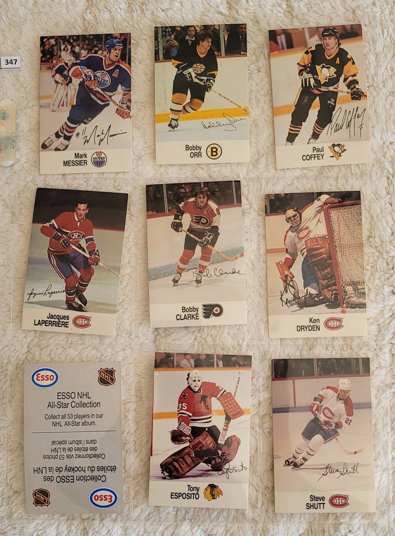 ESSO NHL All Star Collection 27 Cards