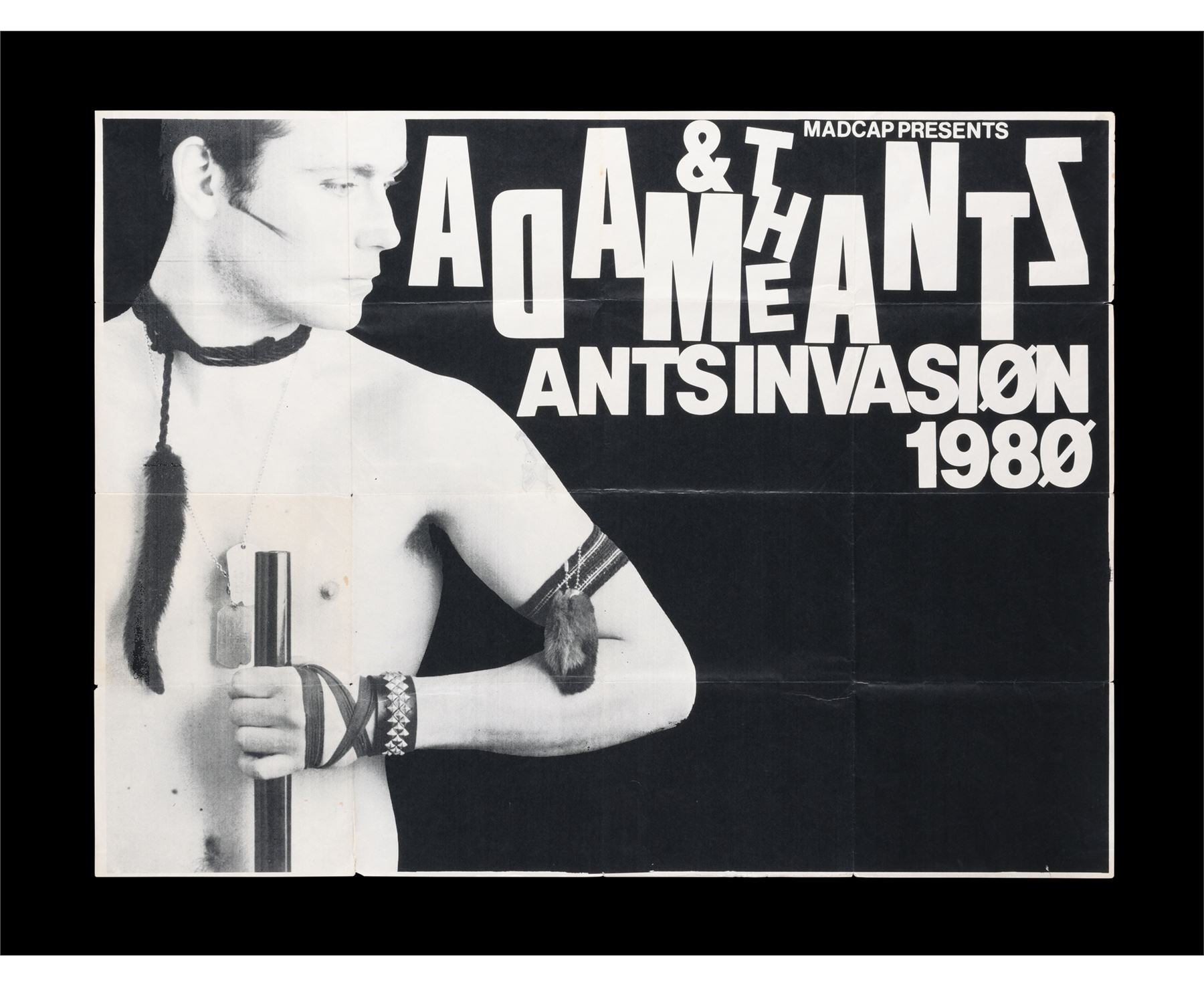 Lot #452: ADAM AND THE ANTS - Two Ants Invasion 1980 UK Tour Concert ...
