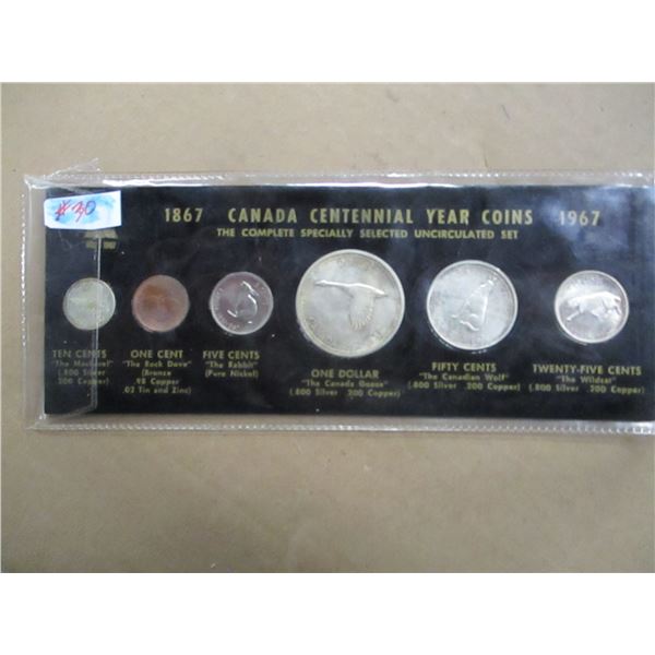 1967 CANADA CENTENNIAL COIN SET