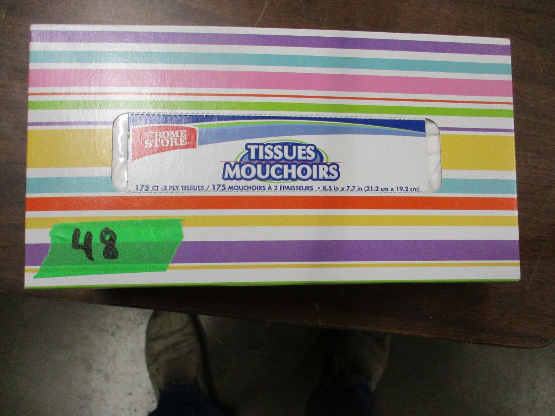 ESTATE: TISSUES (175 COUNT) - PER BOX