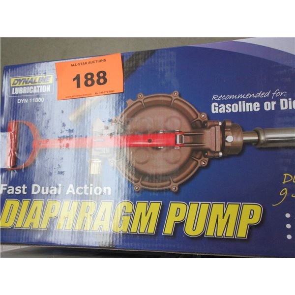 NEW: DYNALINE FAST DUAL ACTION DIAPHRAGM PUMP (GAS OR DIESEL) (MSRP ...