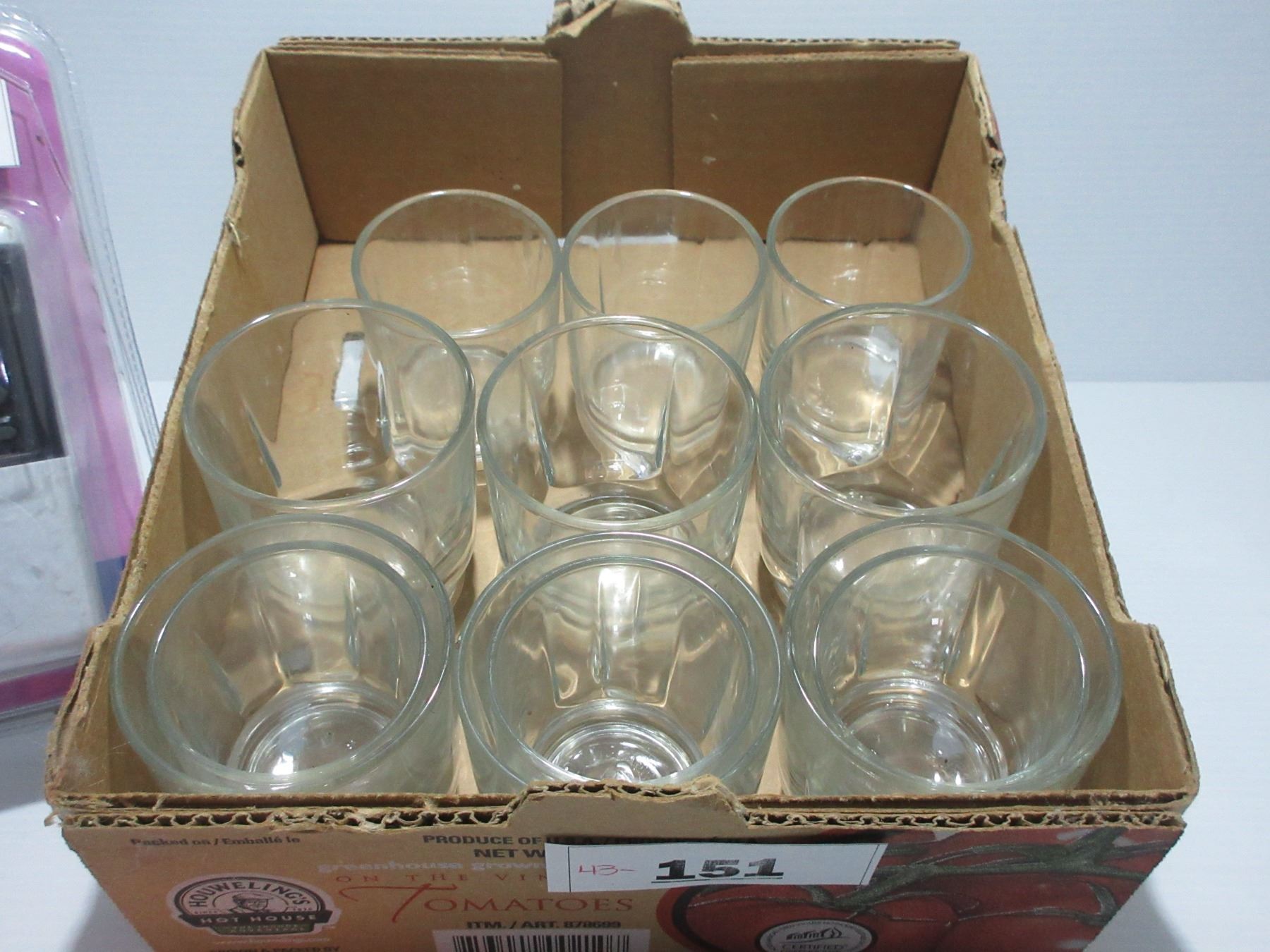 Set Of 12 Juice Glasses Box And Garrison Adt Programmable Digital Timer