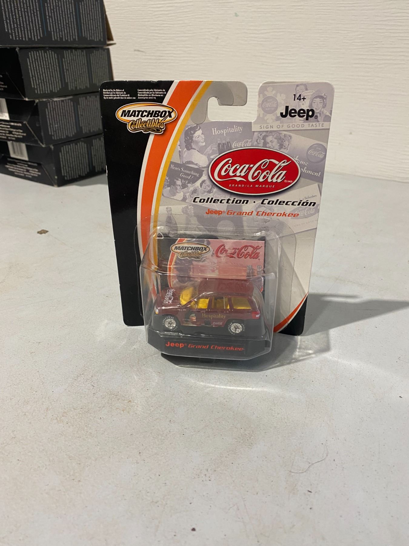 Matchbox Coca Cola jeep