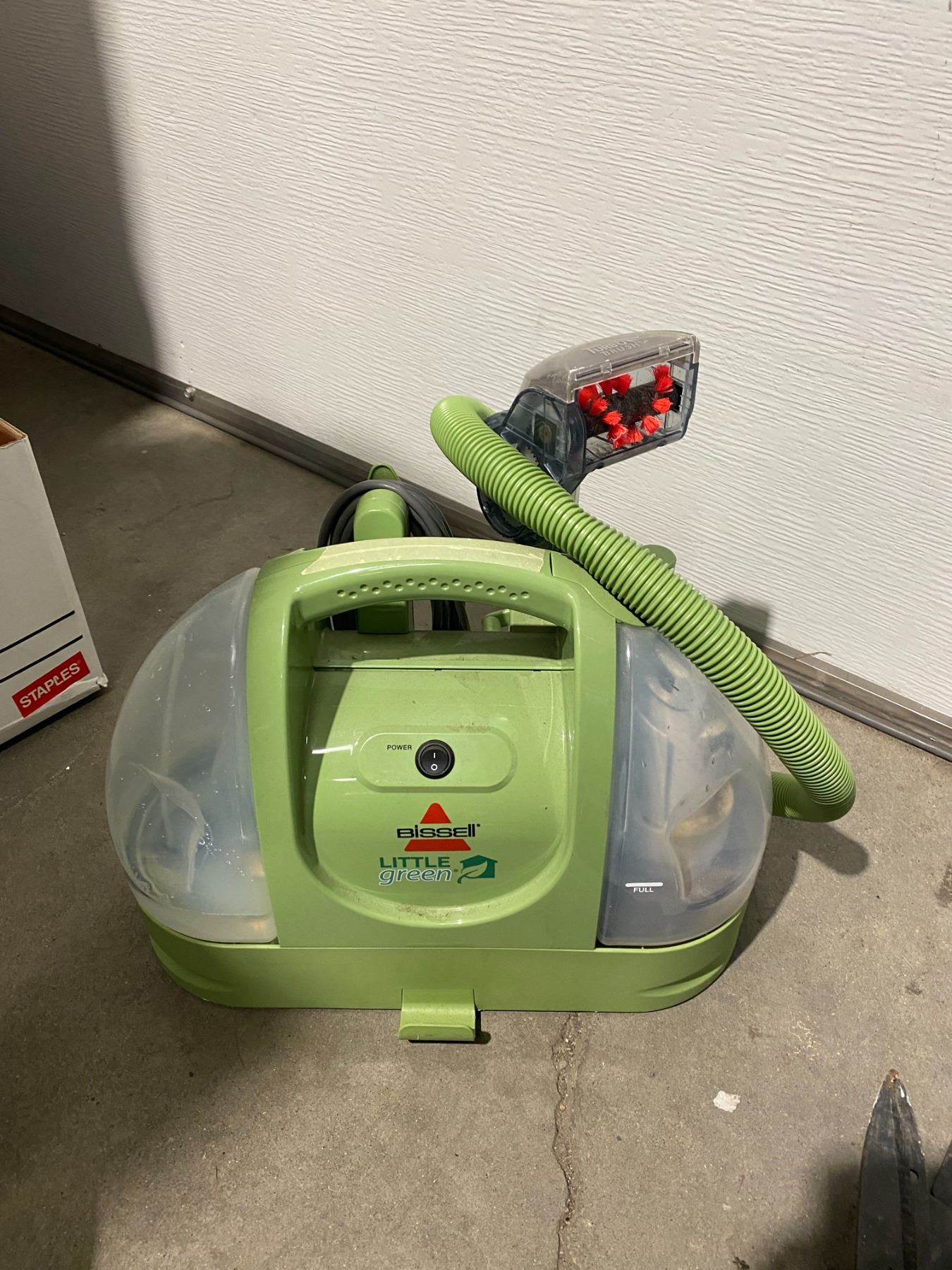 Little bissell green machine