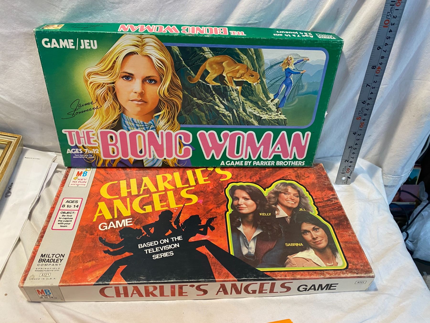 Bionic woman and Charlie's angels games