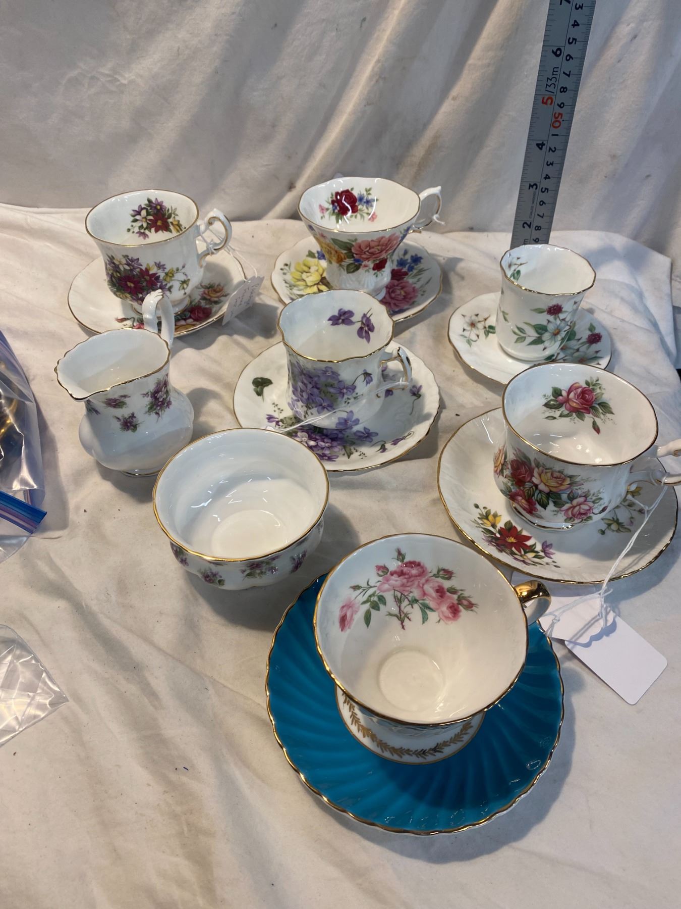 Collectible cups and saucers