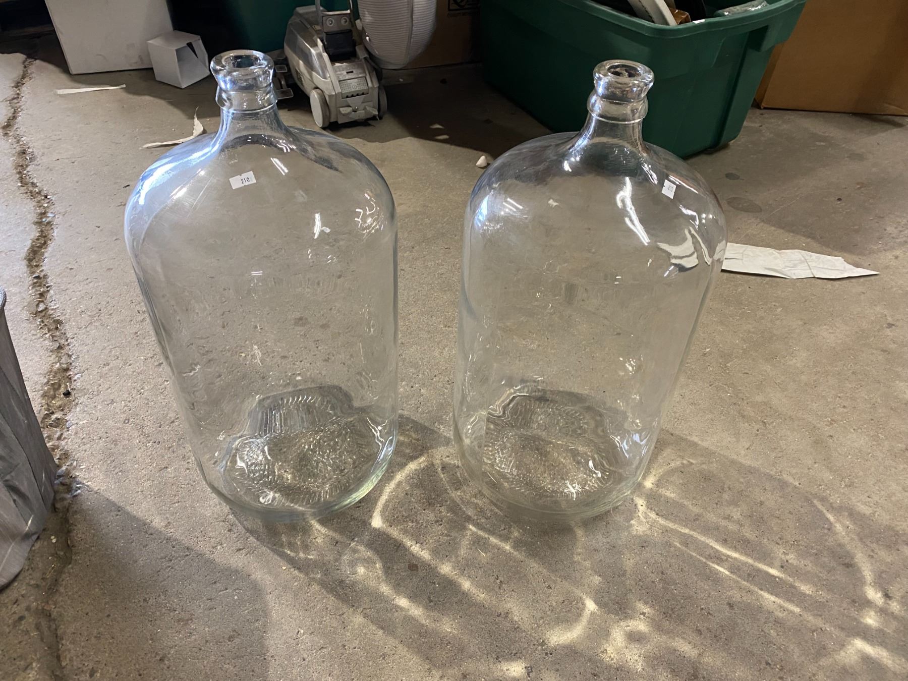 Glass carboys