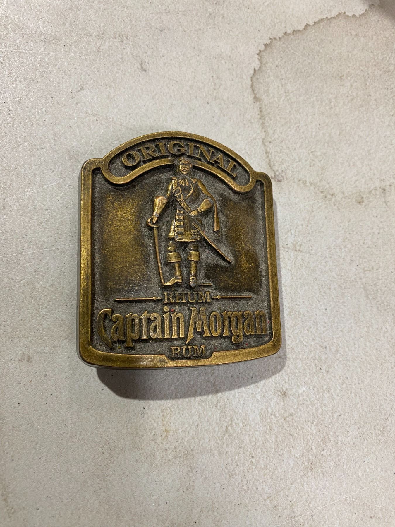 Captain Morgan belt buckle
