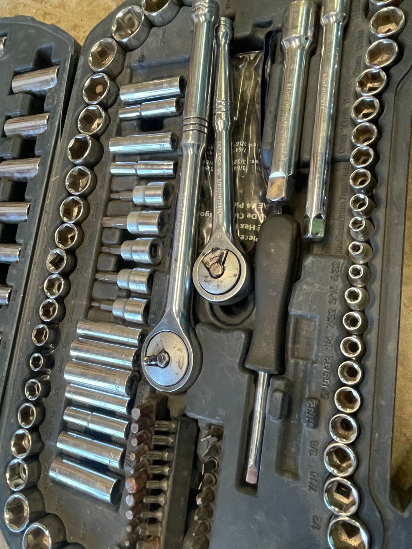 Socket and Ratchet Set