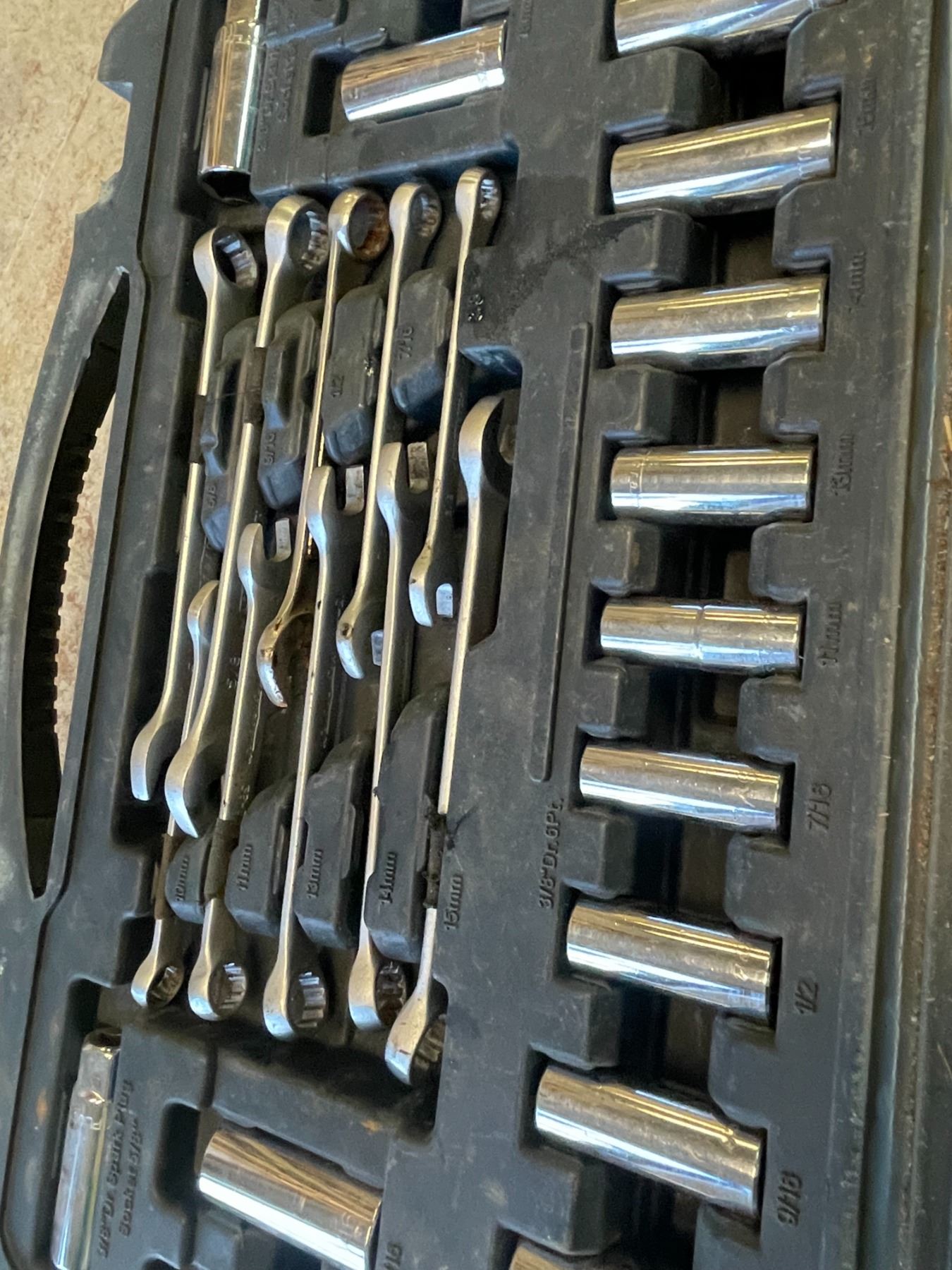 Socket and Ratchet Set