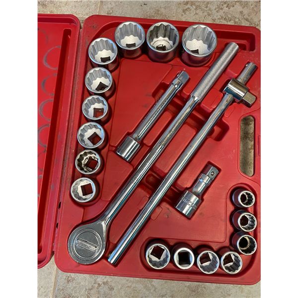 ITC Socket Set and Wrenches in Case