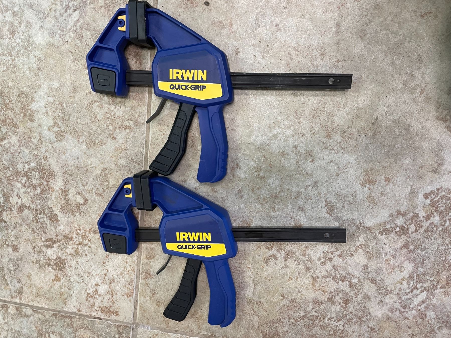 TWO Irwin Quick Grip Clamps