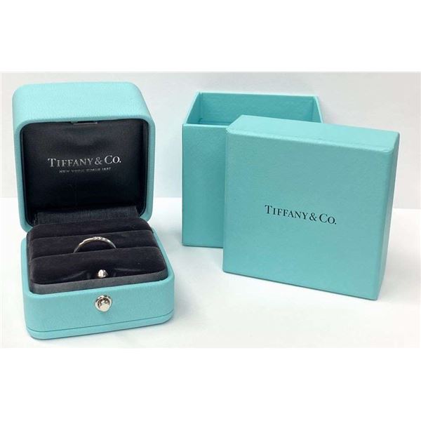 Tiffany & Co. Platinum / PT950 Ring With (3) Diamonds