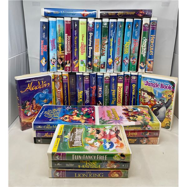 Disney Lot VHS X 45