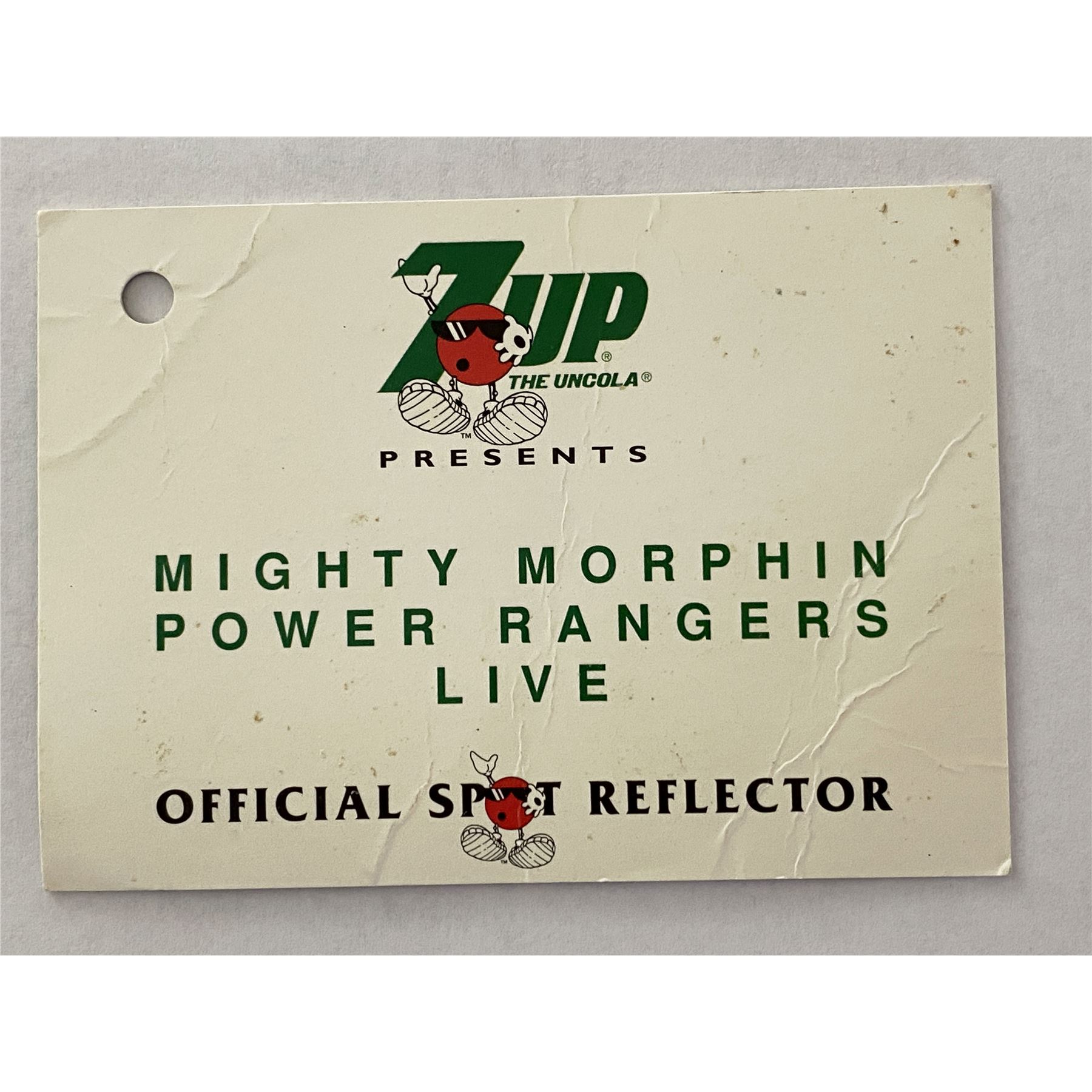 Mighty Morphin' Power Rangers Live Official Spot Reflector Pass