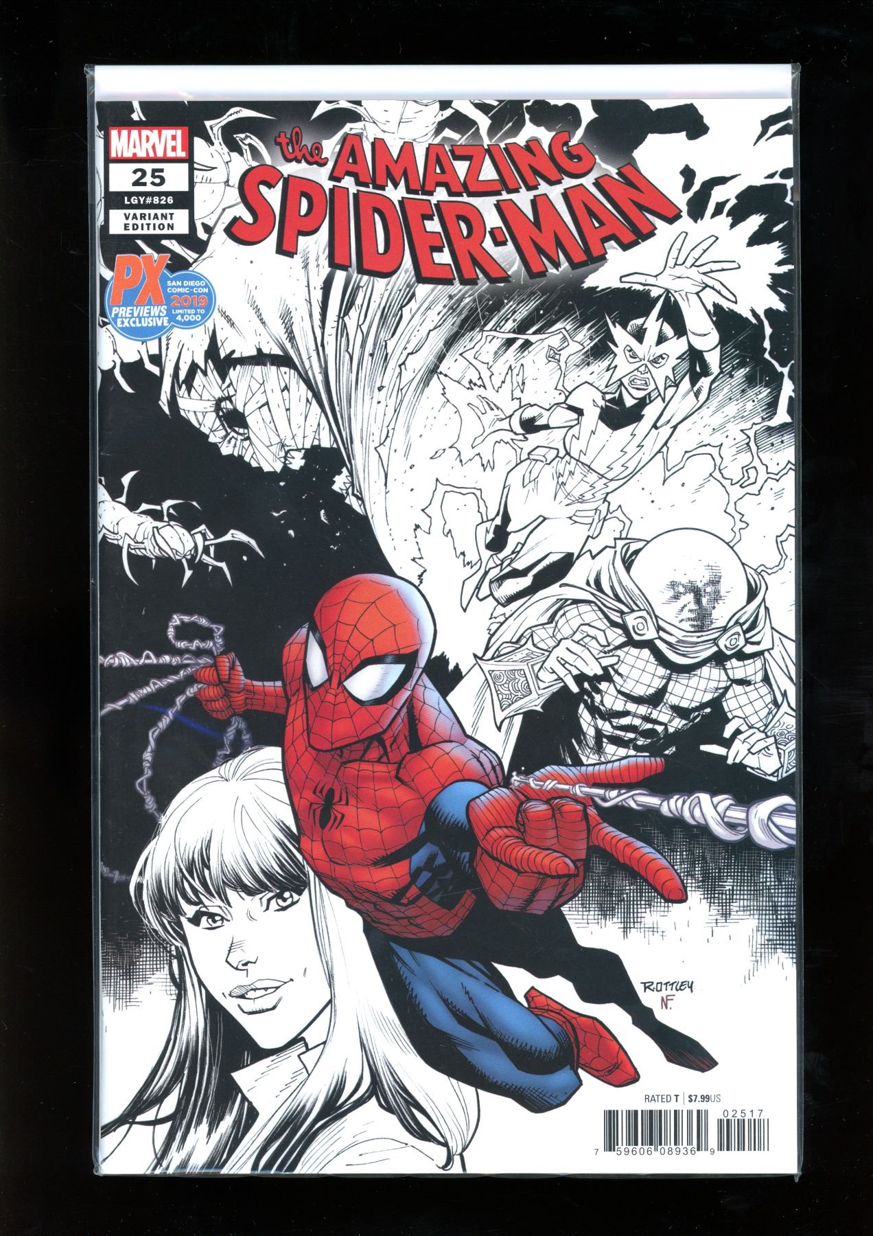 Marvel The Amazing Spider-Man #25 PX Previews SDCC 2019 Variant Limited ...