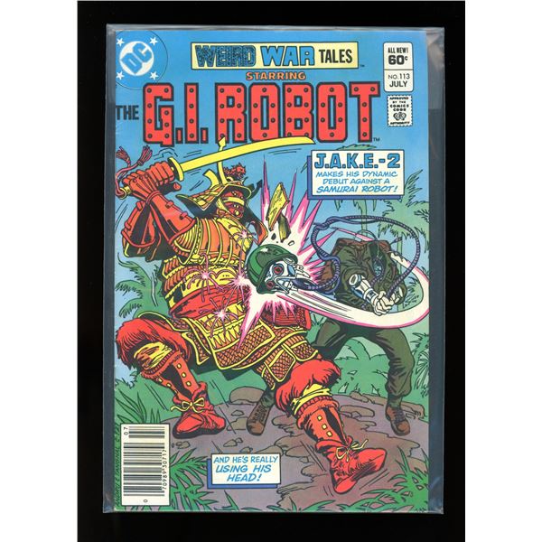 DC Weird War Tales Starring The G.I. Robot #113