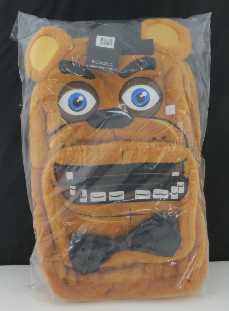 Five Nights at Freddy’s Freddy Fazbear Plush Backpack New