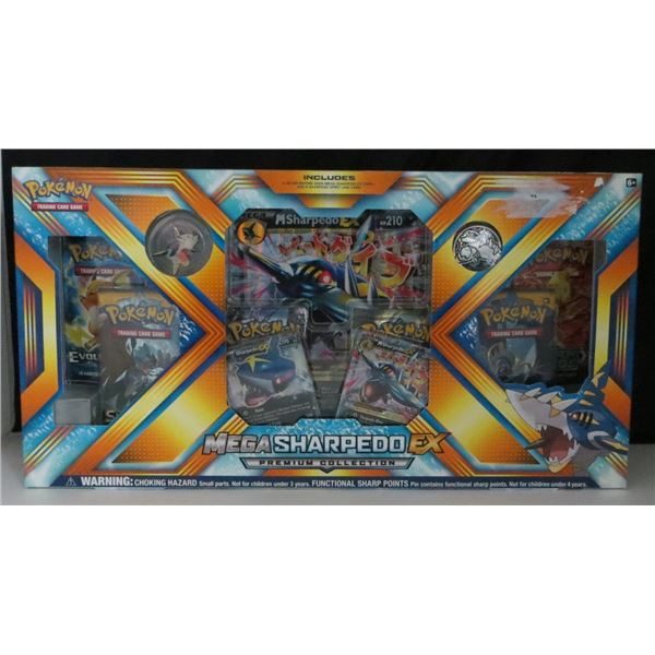 Pokemon Mega Sharpedo EX Premium Collection Box New Factory Sealed