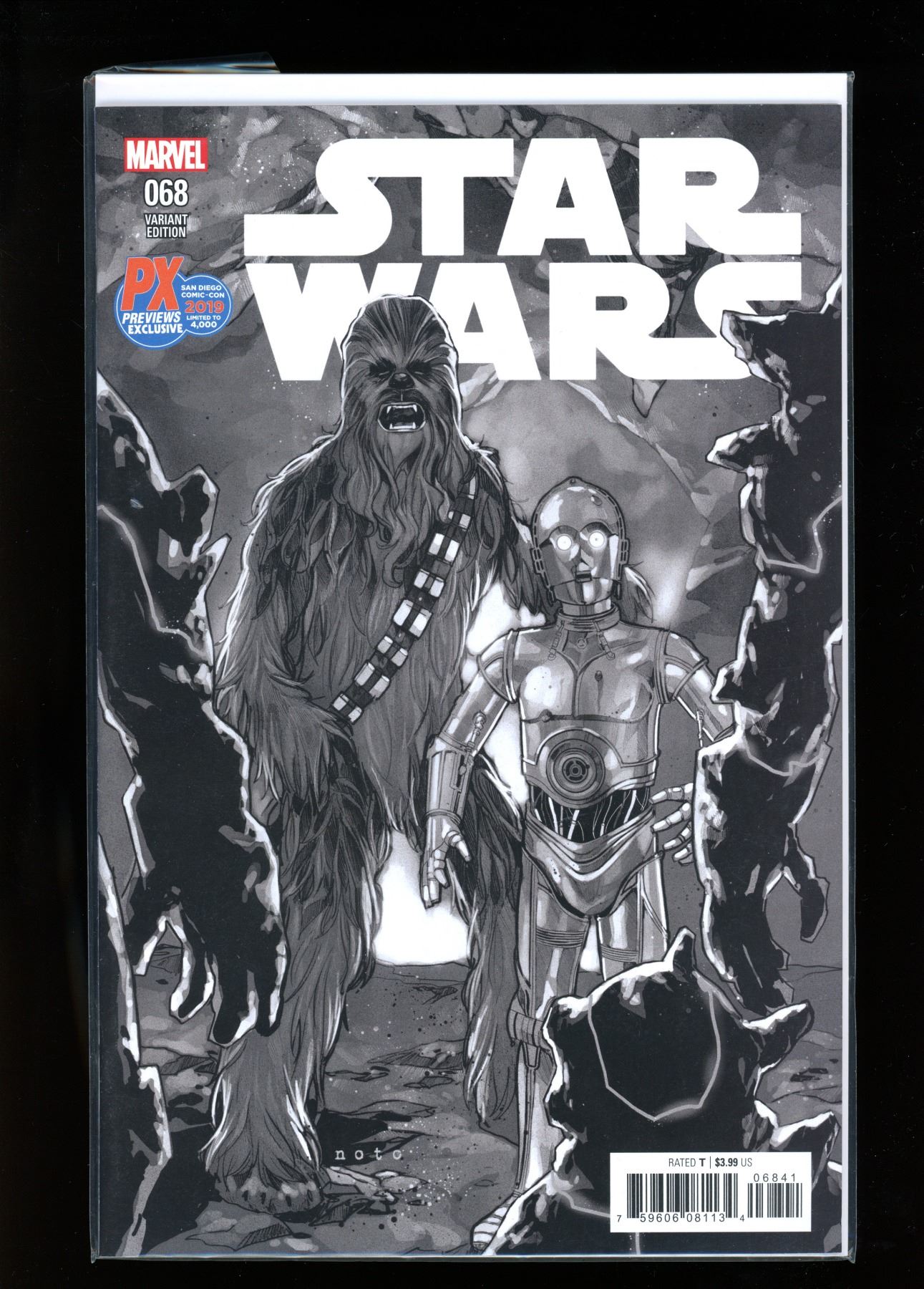 Marvel Star Wars #68 PX Previews Exclusive Variant Edition Comic 2019 SDCC