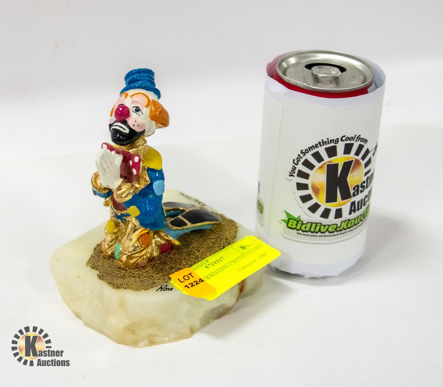 RON LEE 89' KNEELING CRYING CLOWN 532/5500 ON
