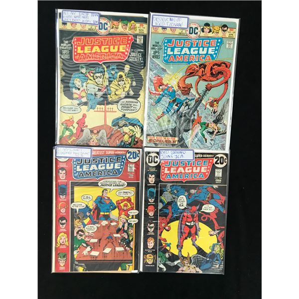 Dc Comics Bronze Age Comic Book Lot Justice League Of America